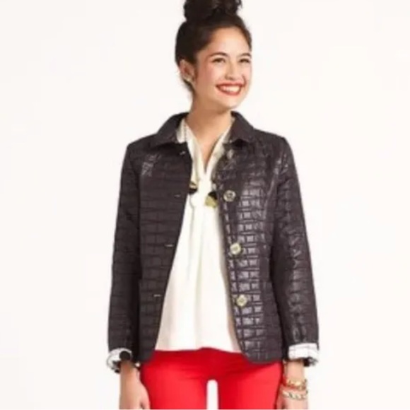 kate spade | Jackets & Coats | Kate Spade Quilted Jacket Black Xs ...